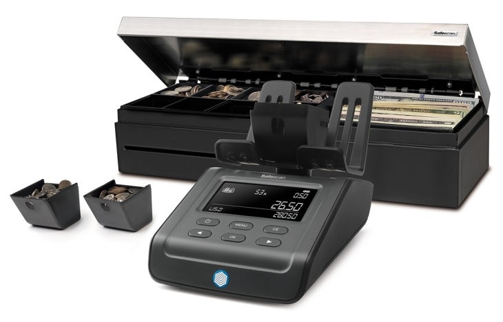 Money Counting Scale - Safescan 6165 - Counts Coins & Bills | Safescan ...