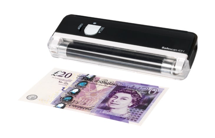 Portable Counterfeit Detector - Safescan 40H | Safescan.com