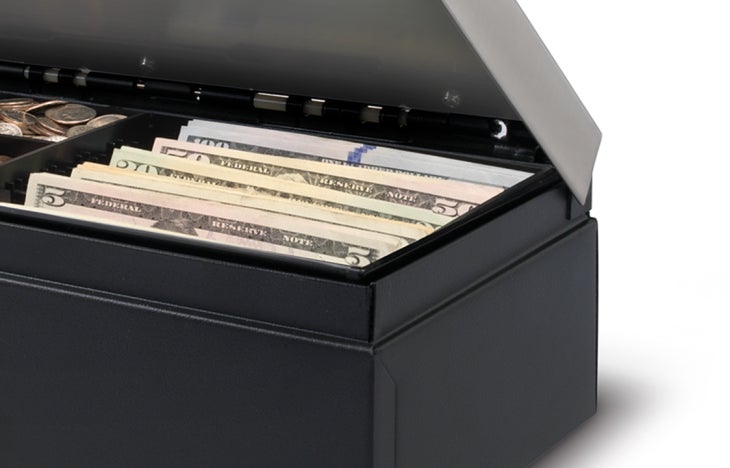 Standard Duty Flip Top Cash Drawer Safescan Sd 4617s Safescan